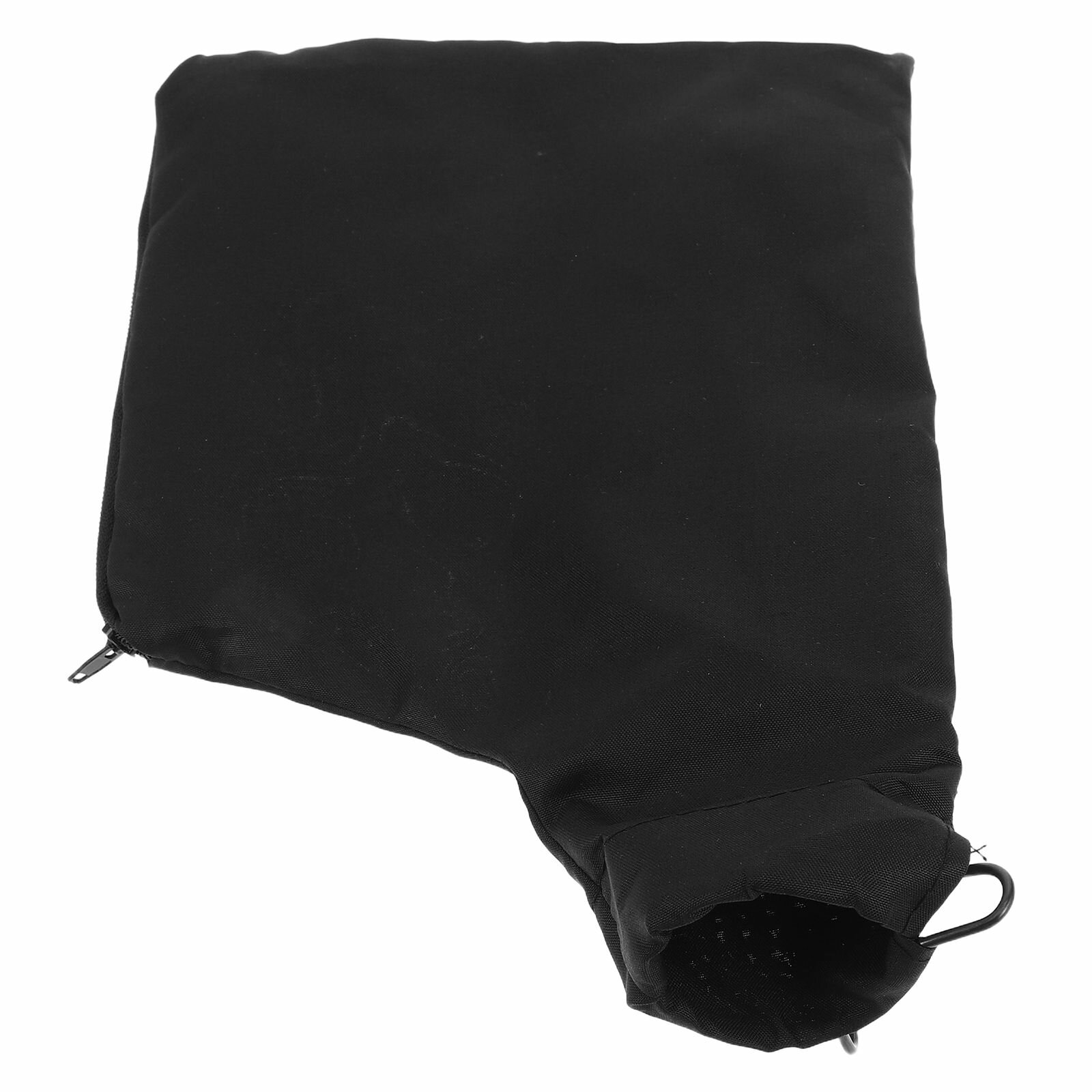 Чехол-сборник древесной пыли из ткани с молнией для торцовочной пилы черного цвета