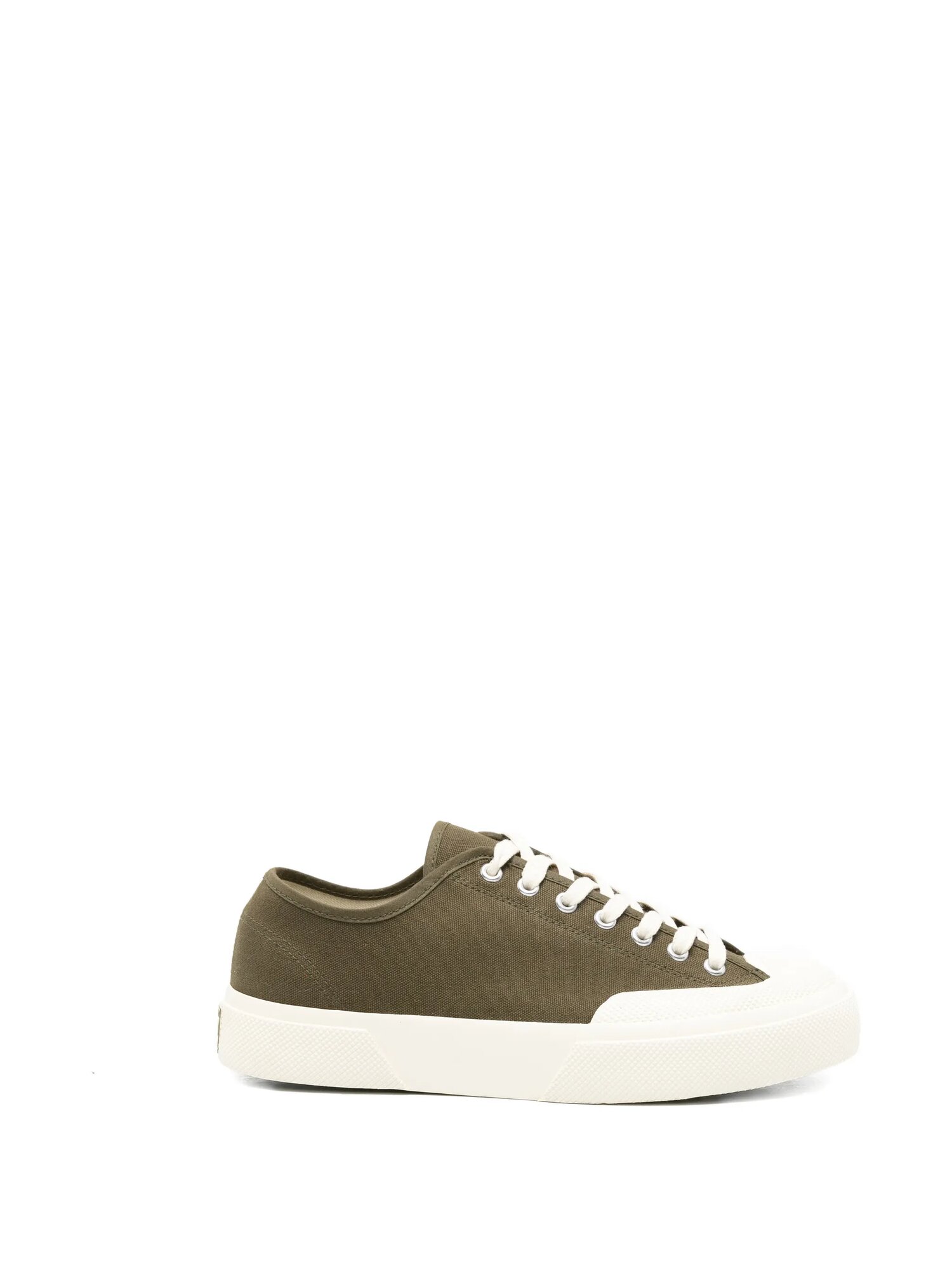 Кроссовки Lace-up canvas sneakers