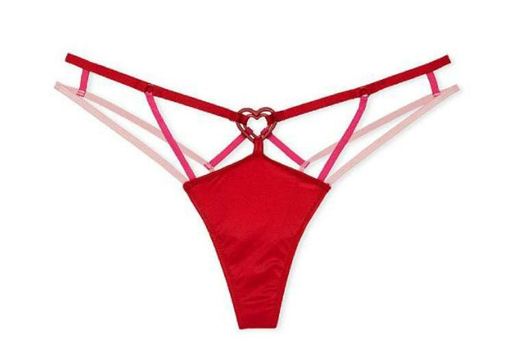 Женские трусы-стринги Victoria's Secret 10059390, M EU, красные