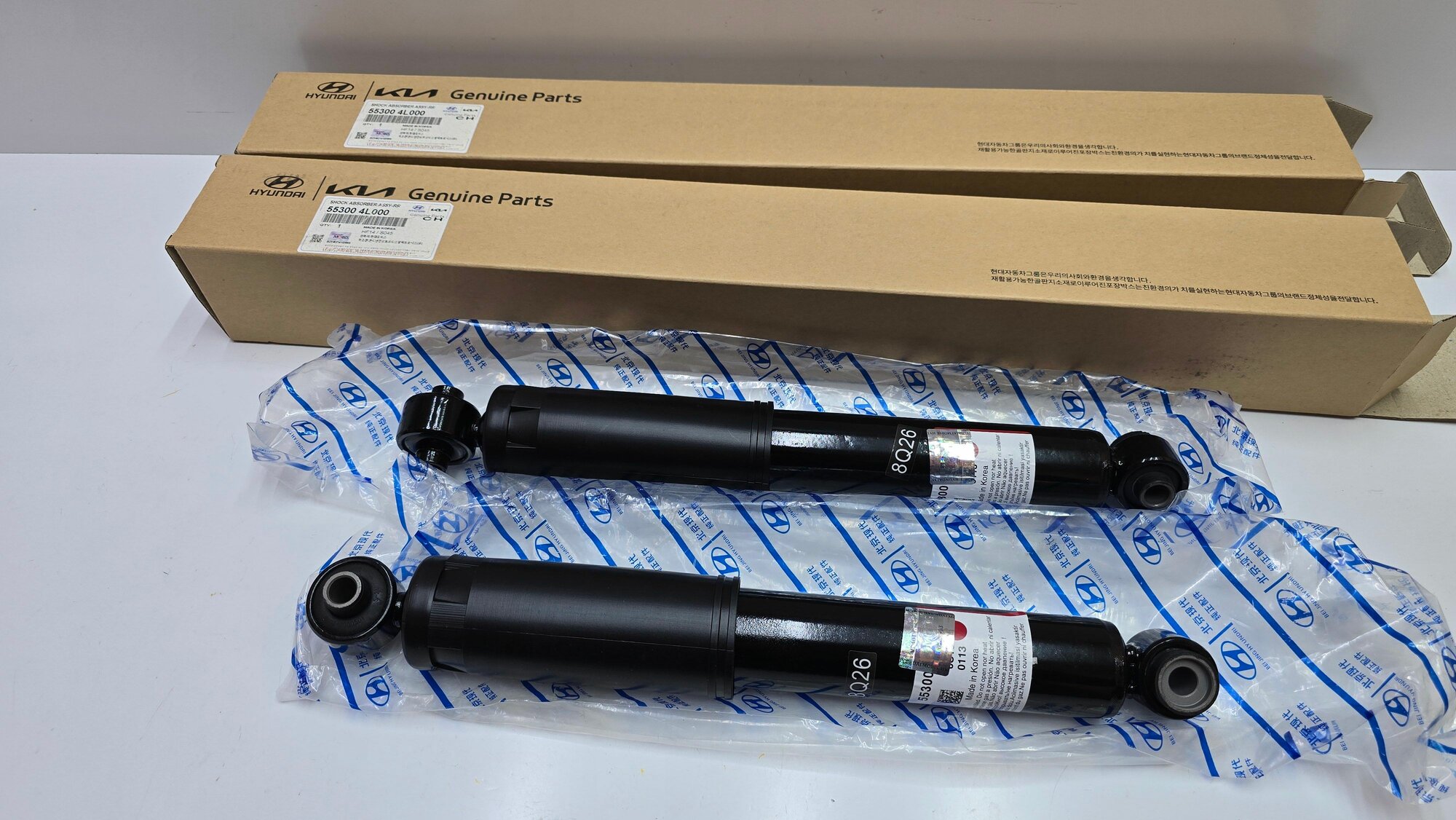 Амортизатор задний (комплект 2 штуки) Солярис 2011-2017, Рио 2011-2017