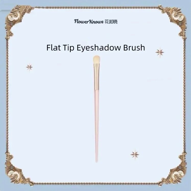 Flat Tip Eyeshadow Brush Flower Know