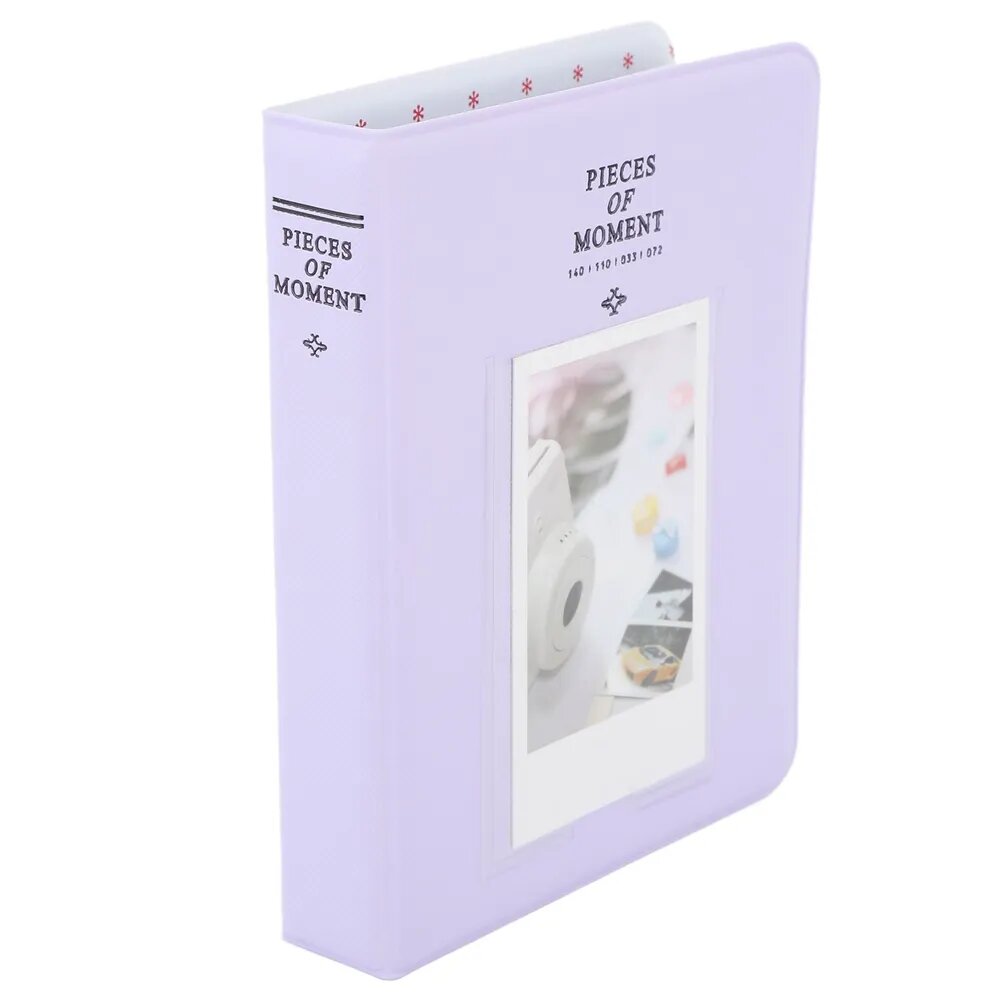 Альбом для рисования Pieces of Moment фиолетовый для Polaroid Mini, компактный размер
