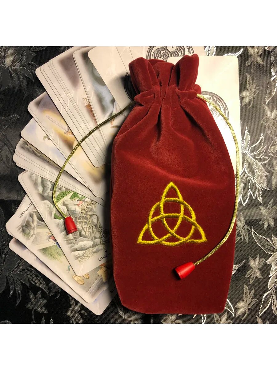 Трикветр мешочек для карт таро