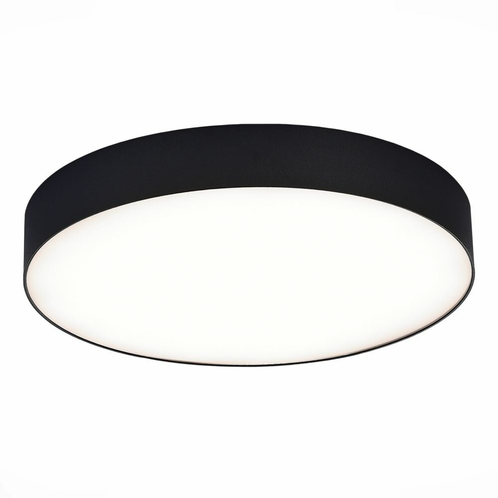 ST606.442.48 ST-Luce Светильник потолочный Черный LED 1*48W 4000K 4 320Lm Ra>85 120° IP20 D400xH55 185-265V.