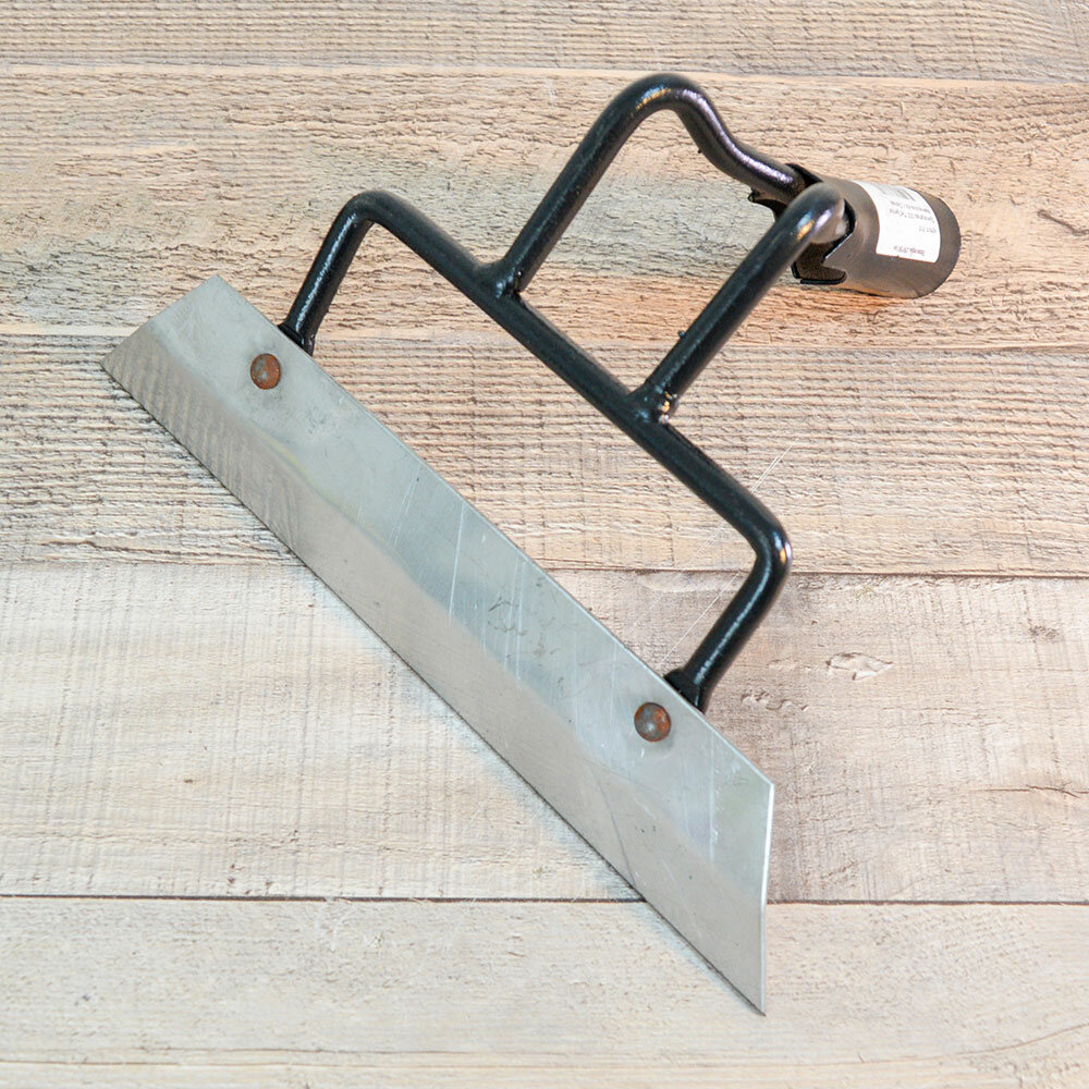 Тяпка садовая из нержавеющей стали 250х50 мм, толщина 1.5 мм, клепаная, надежный инструмент для дачи без черенка