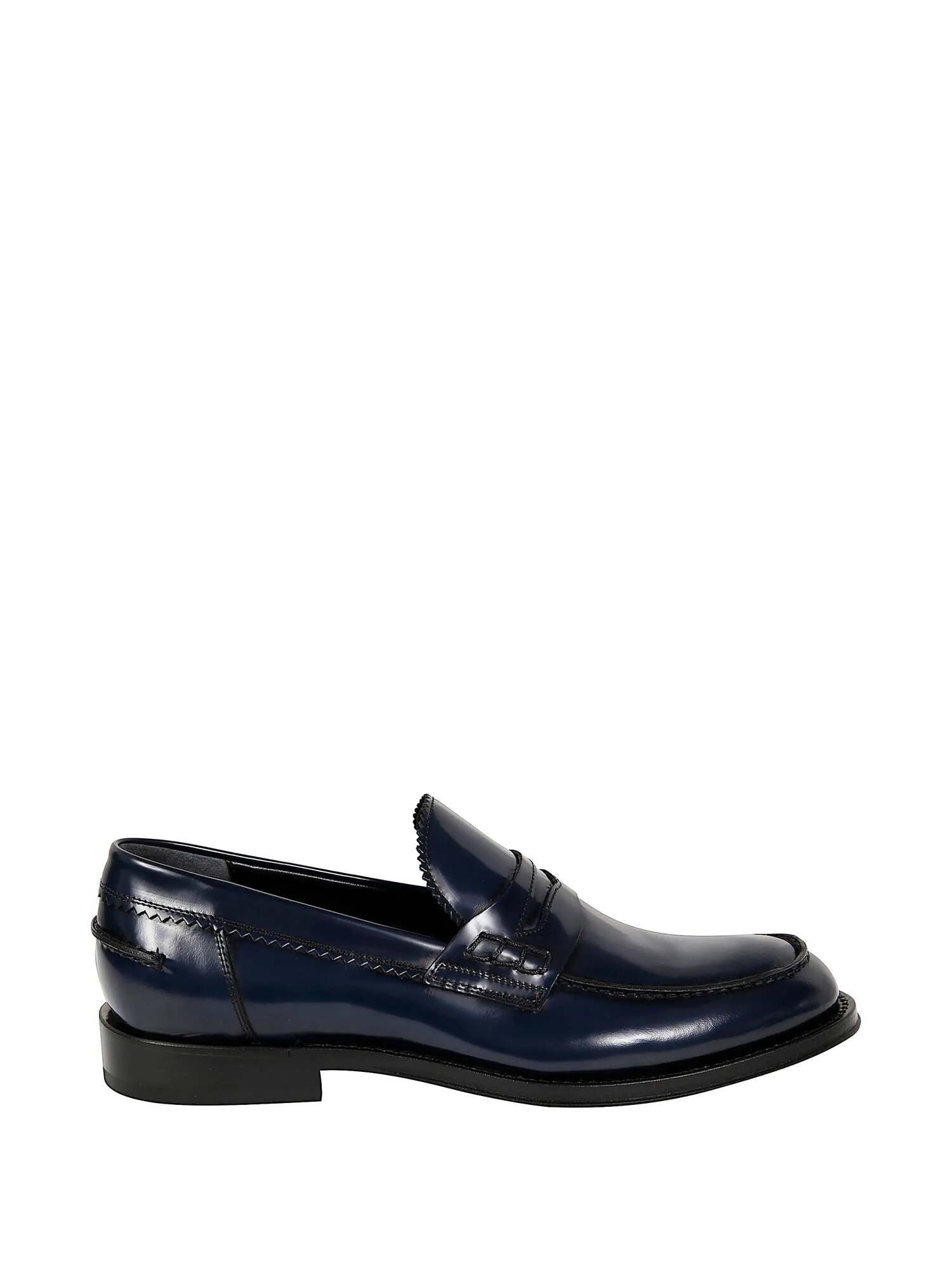 Лоферы Blue loafers