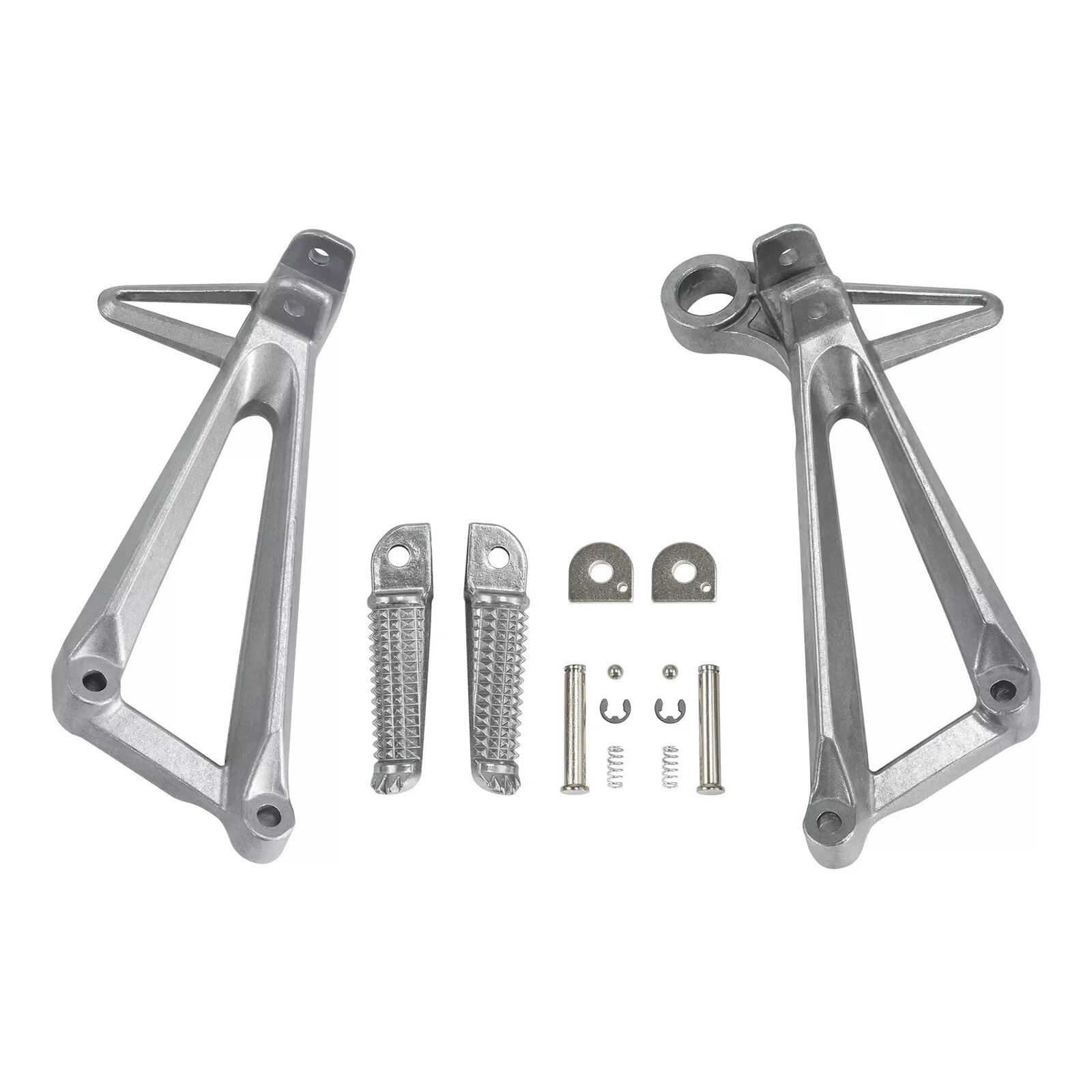 Подножки заднего пассажира мотоцикла Silver для YAMAHA YZF-R3 MT03 2015-2025