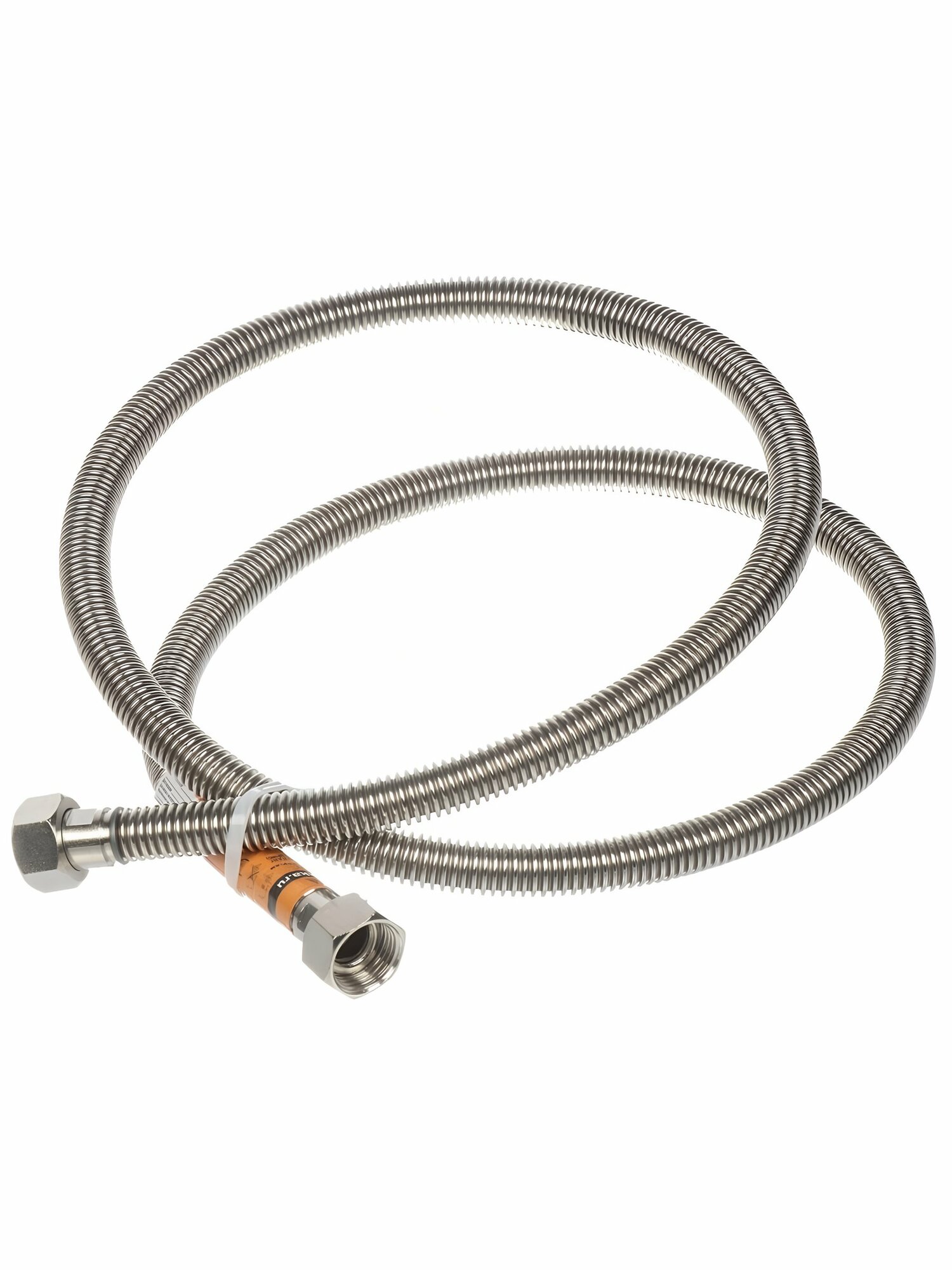 Подводка для газа 1/2'х1.5 м, г-г, сильфон, ELKA