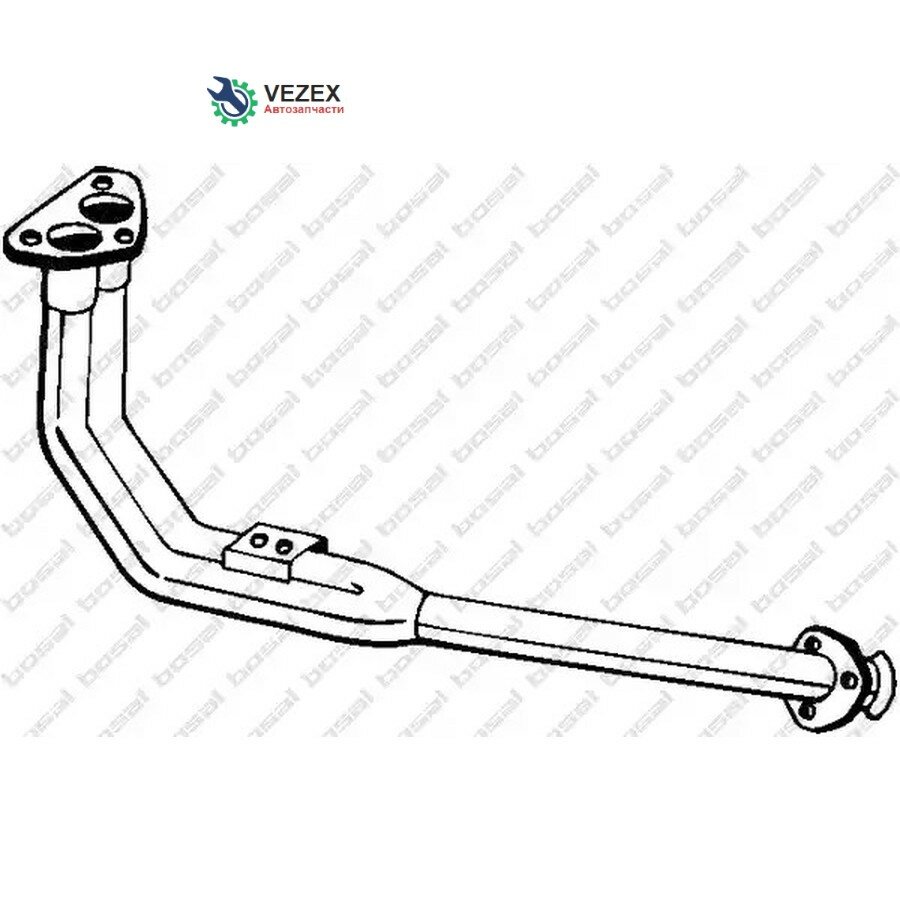 BOSAL 834-941 Глушитель (труба приемная)