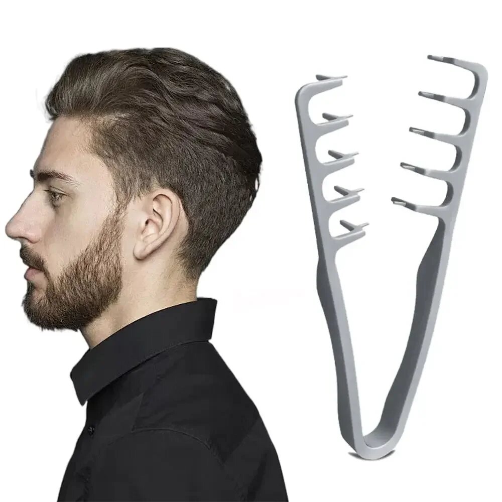 Пластиковая расческа Comb Grey — фото 1