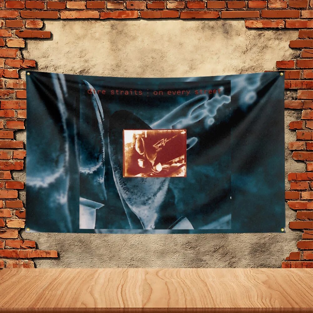 Флаг Dire Straits On Every Street 150x240см, ZH10708