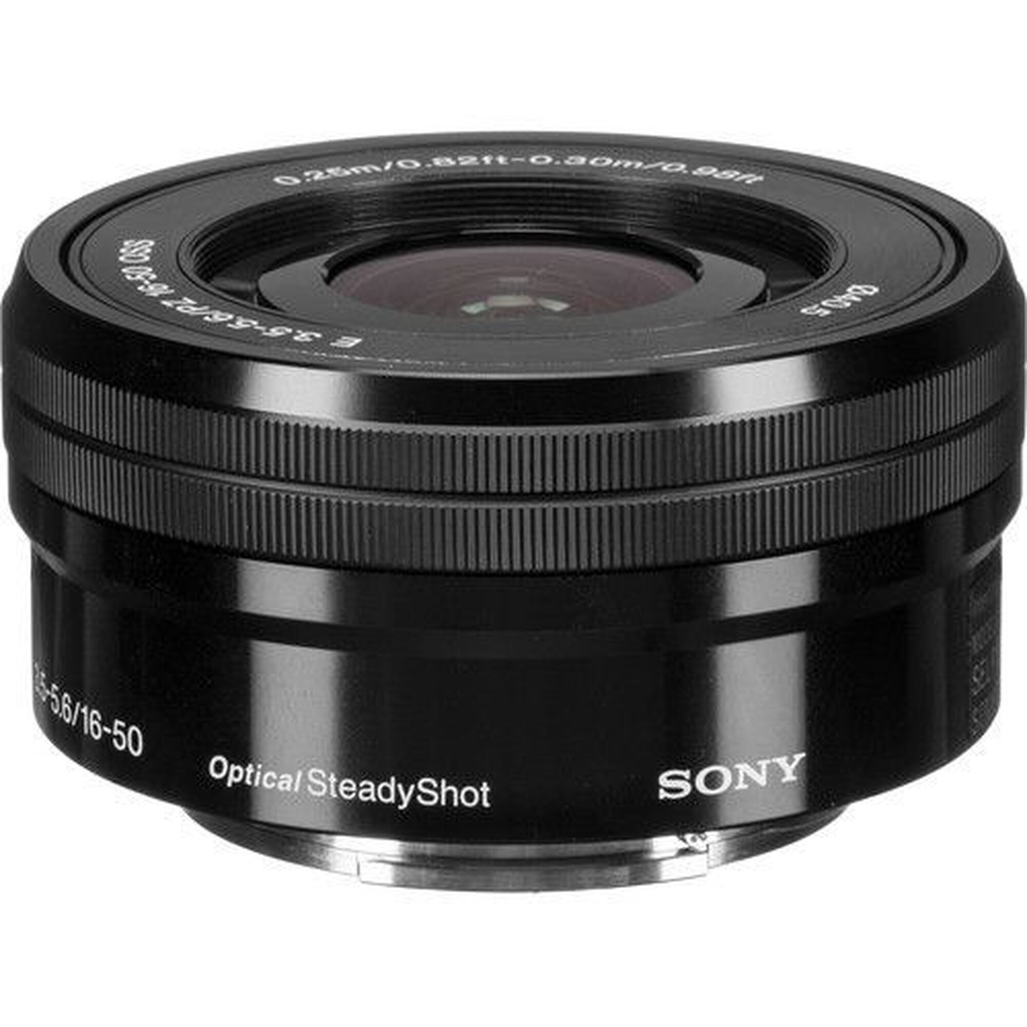 Объектив Sony SEL-P 16-50MM F3.5-5.6 E PZ, автофокус, байонет Sony E, чёрный
