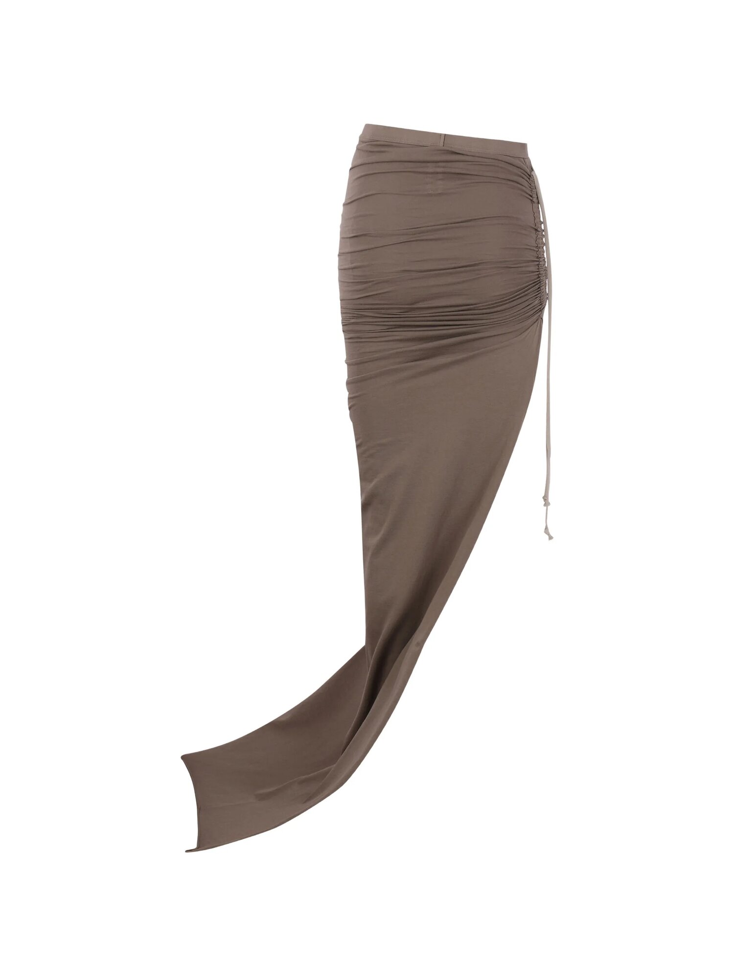 Юбка Rick Owens Draped drawstring skirt, размер 44, разноцветный — фото 1