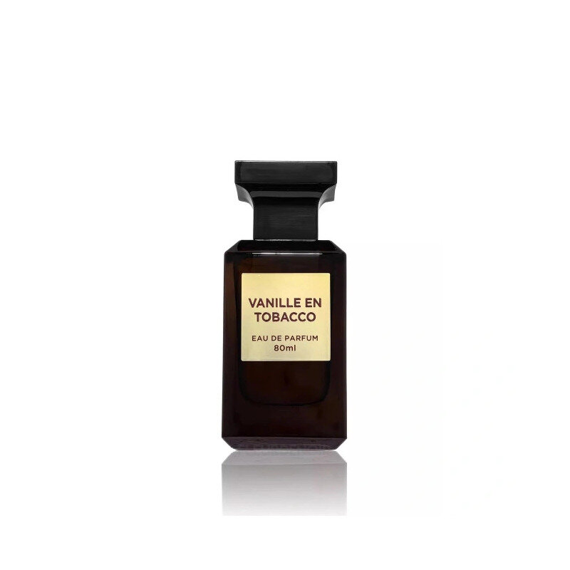 Парфюмерная вода Fragrance World Vanille En Tobacco 80 мл / Духи Фрагранс Ворлд Ваниль Табак / Ваниль и табак