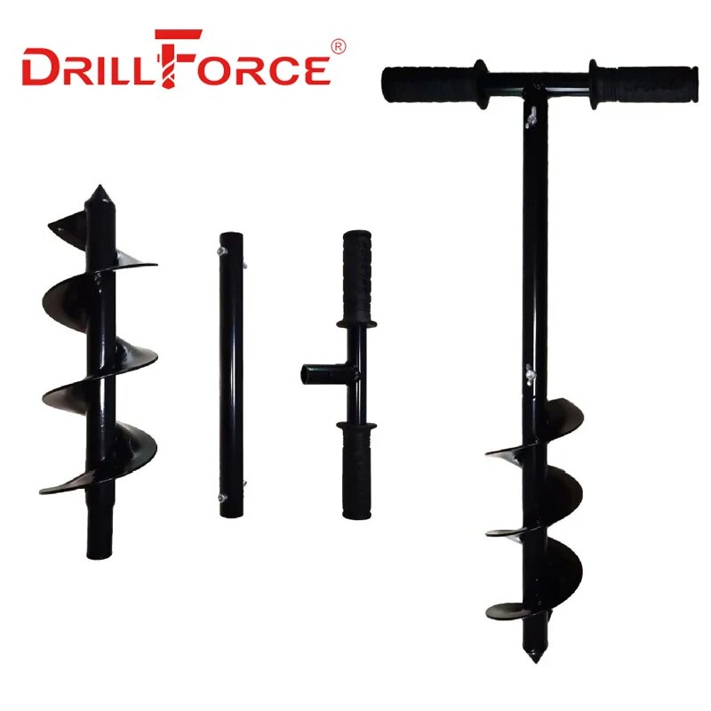 DRILLFORCE Ручной садовый шнек