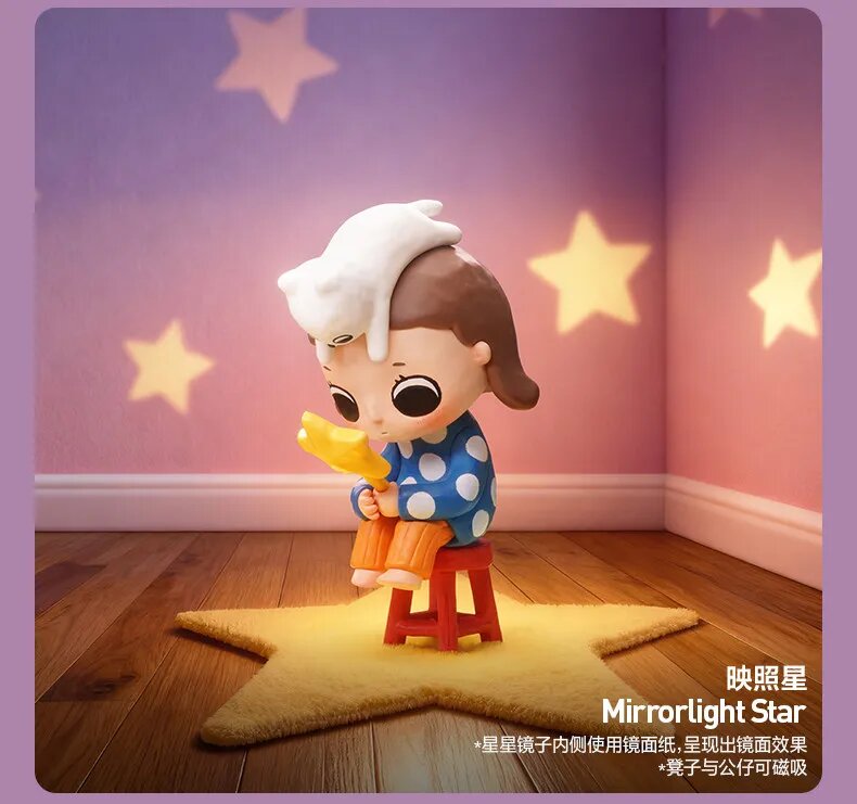 POP MART Nyota We Are All Stars Mirrorlight Star