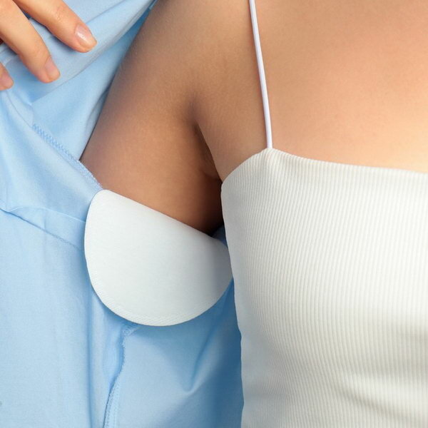 Вкладыши защитные от пота для одежды тканевые, жасмин, цвет белый, 5 пар=10 штук