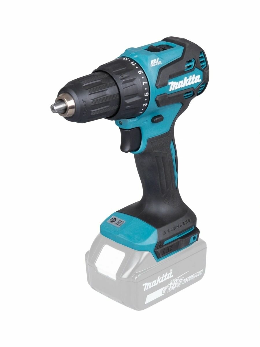 Ударная дрель-шуруповерт Makita аккумуляторный бесщеточный