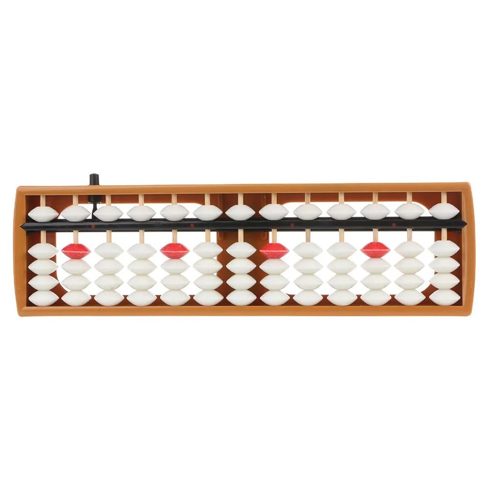 Портативные японские 13 цифр колонны Abacus soroban Caculation School F