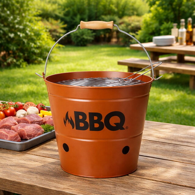 Настольный гриль Grill 26 см оранжевый, Koopman, C83000070