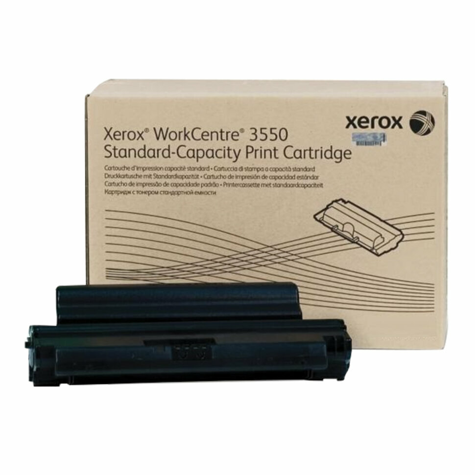 Тонер-картридж XEROX (106R01529) WorkCentre 3550, оригинальный, ресурс 5000 стр, 320537