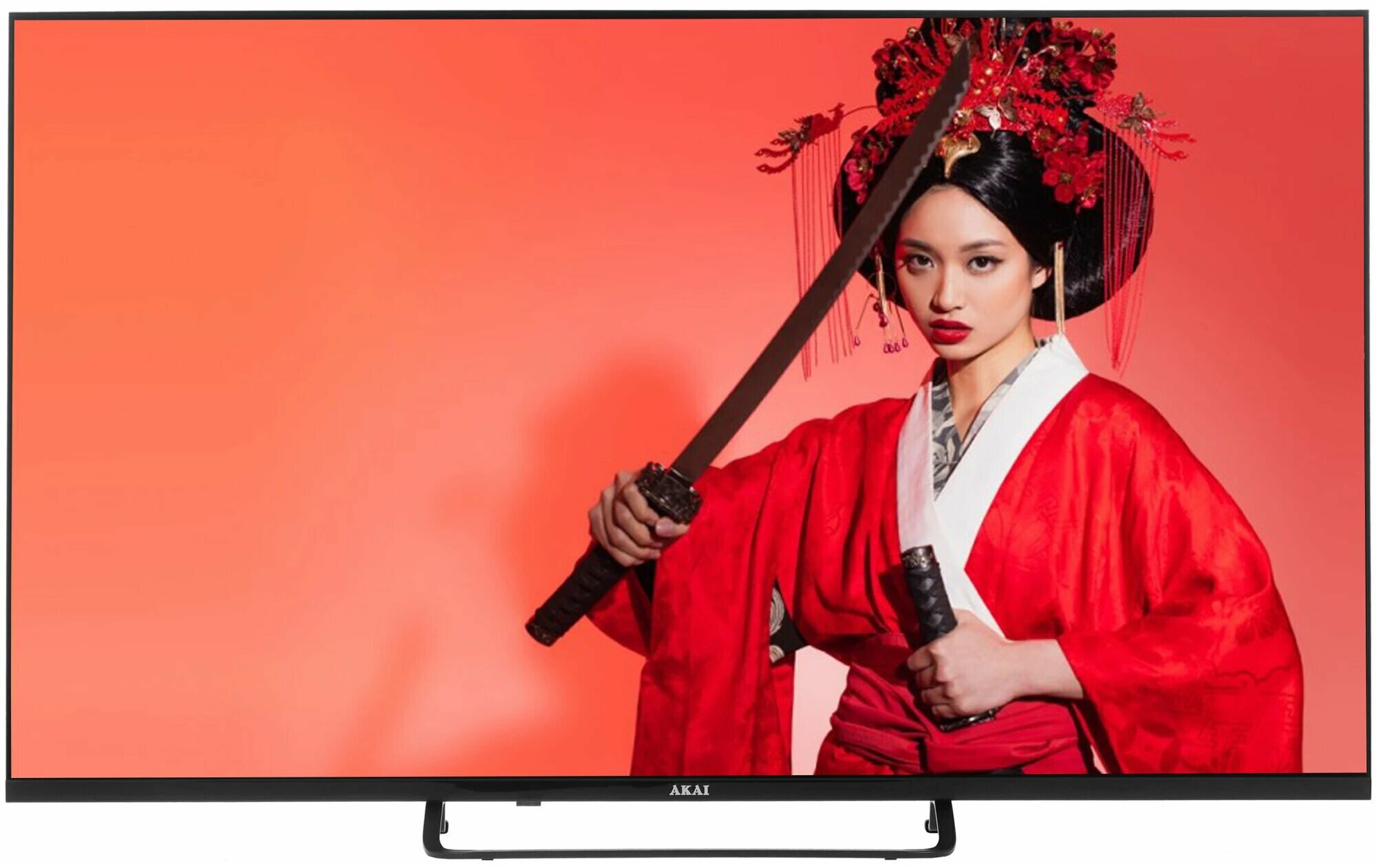 43" (109 см) Телевизор Akai TA43BU700 черный, Direct LED, 4K UltraHD, Wi-Fi
