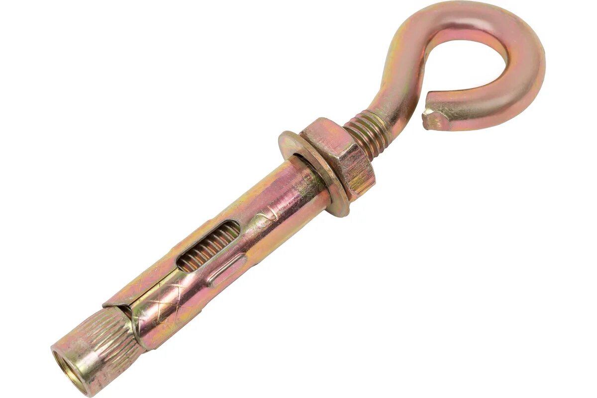 Анкерный болт с кольцом Gigant GAR‑1270/12x70 70 мм желтопассивированный сталь для крепления тяжеловесных конструкций и подвесных систем в бетоне B25