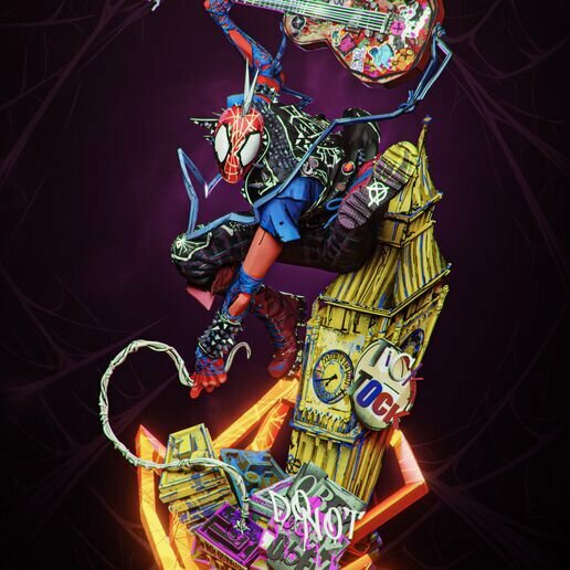 Сборная модель Spider (Punk), 341мм, 1/6 для покраски