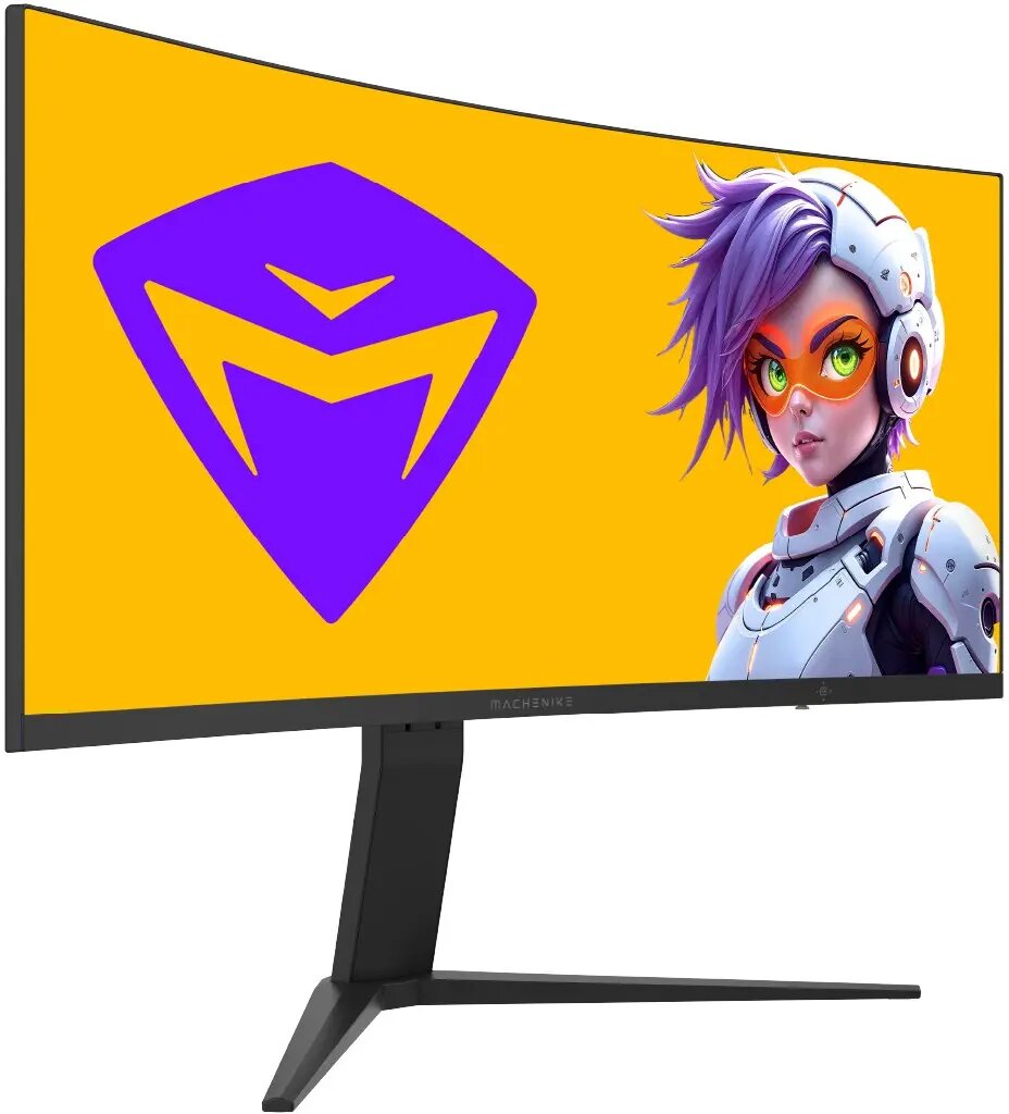 Монитор Machenike MK-DQ34C240L черный Экран: 34", 3440x1440 250 Гц Матрица: VA