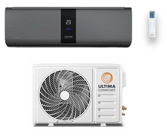 Сплит-система инверторного типа Ultima Comfort ELN-I12PN Elysium Nero Inverter