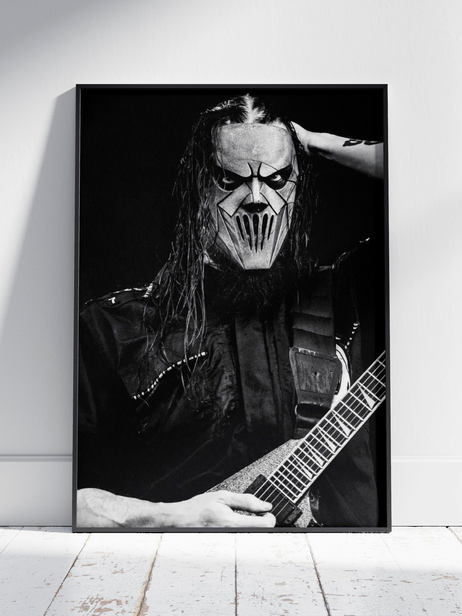 Плакат на стену для интерьера Слипкнот (Мик Томсон - Mick Thomson 5) - Постер по музыке и артисту формата A4 (21x30 см)