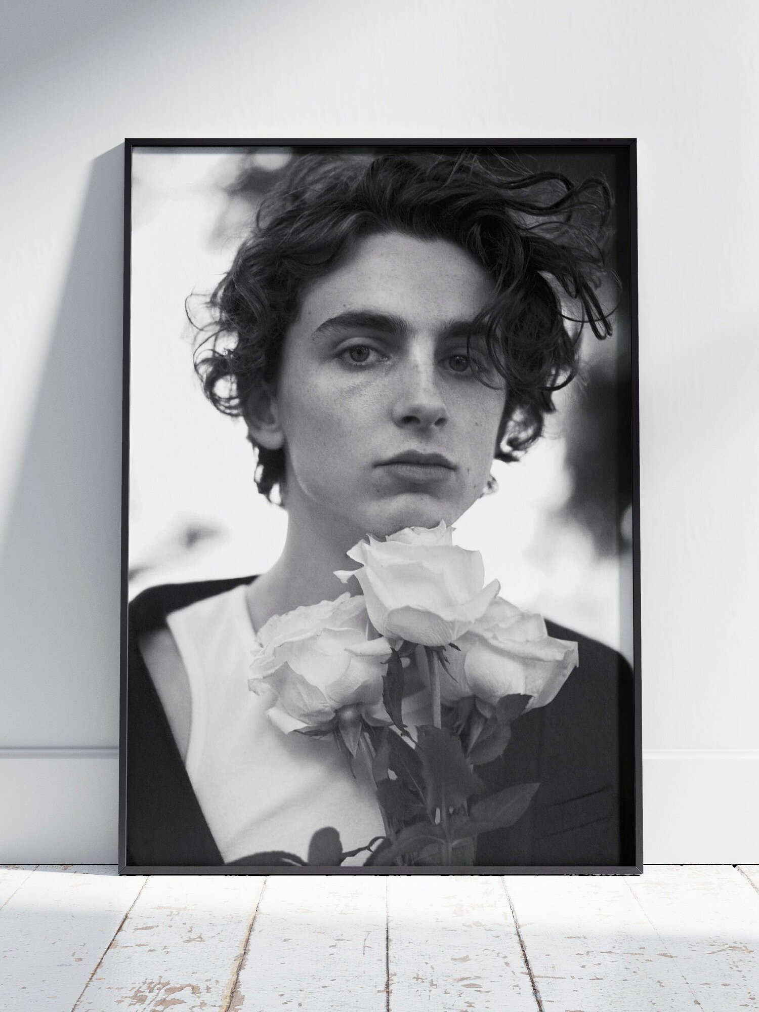 Плакат на стену для интерьера Тимоти Шаламе (Timothee Chalamet 33) - Постер по актеру фильма, кино, сериала формата A4 (21x30 см)