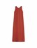 Платье Aspesi Tie-back silk maxi dress, размер 42