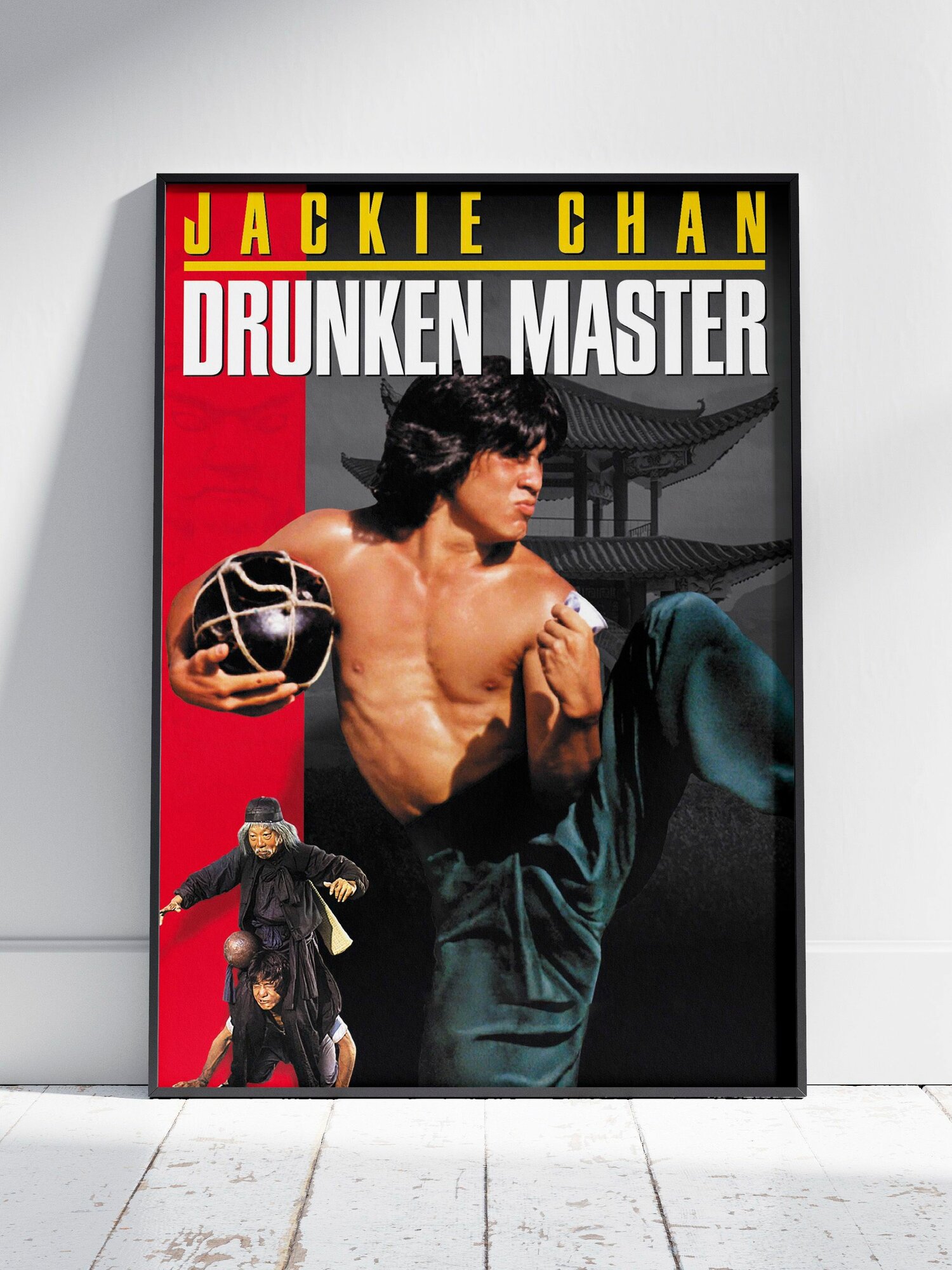 Плакат на стену для интерьера Джеки Чан (Jackie Chan 33) - Постер по актеру фильма, кино, сериала формата A4 (21x30 см)