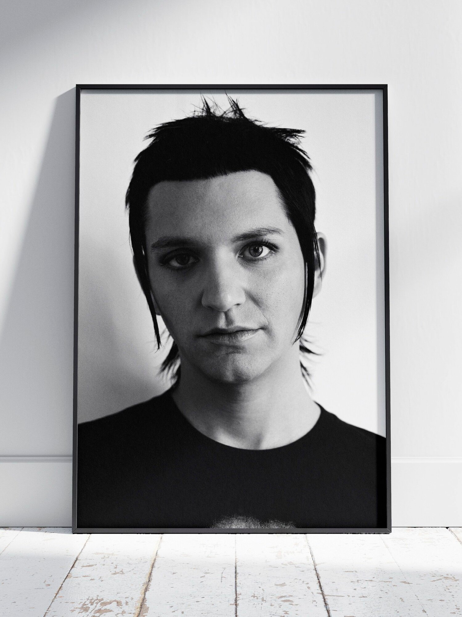 Плакат на стену для интерьера Плацебо (Брайан Молко - Brian Molko 10) - Постер по музыке и артисту формата A4 (21x30 см)