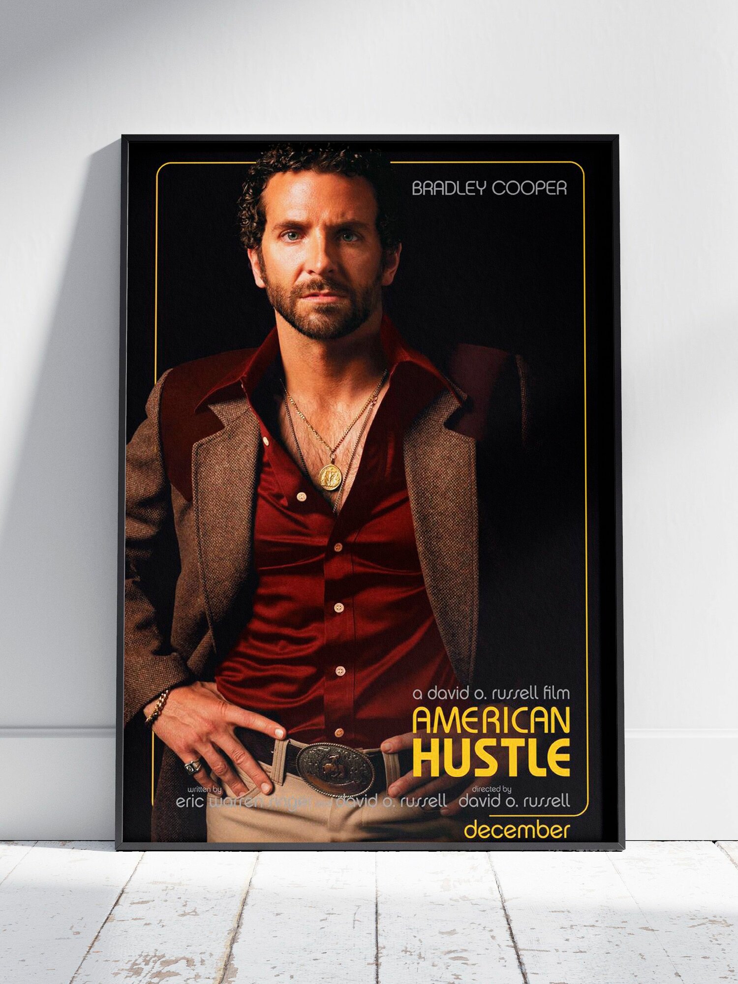 Плакат на стену для интерьера Брэдли Купер (Bradley Cooper 41) - Постер по актеру фильма, кино, сериала формата A4 (21x30 см)
