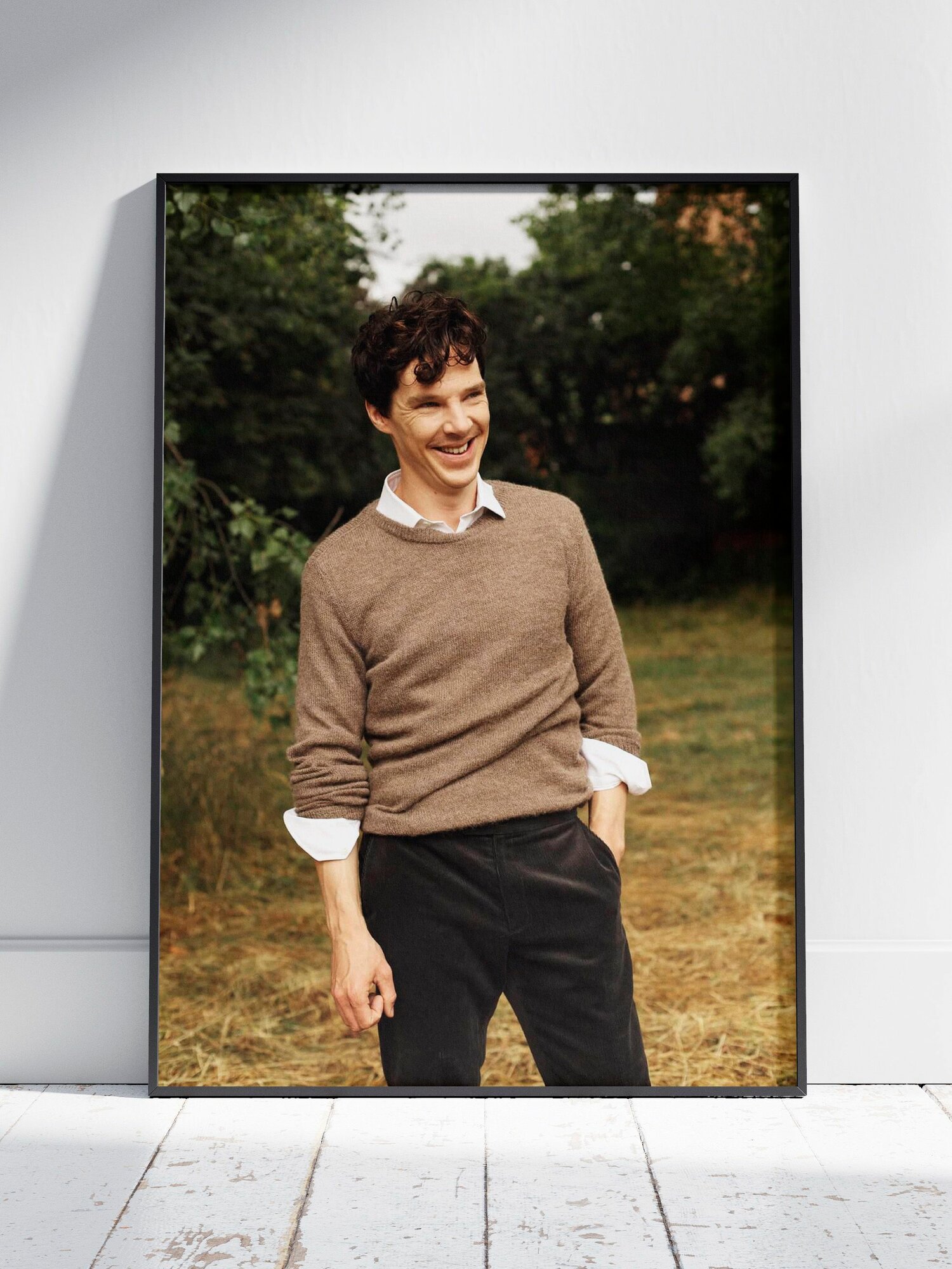 Плакат на стену для интерьера Бенедикт Камбербэтч (Benedict Cumberbatch 17) - Постер по актеру фильма, кино, сериала формата A4 (21x30 см)