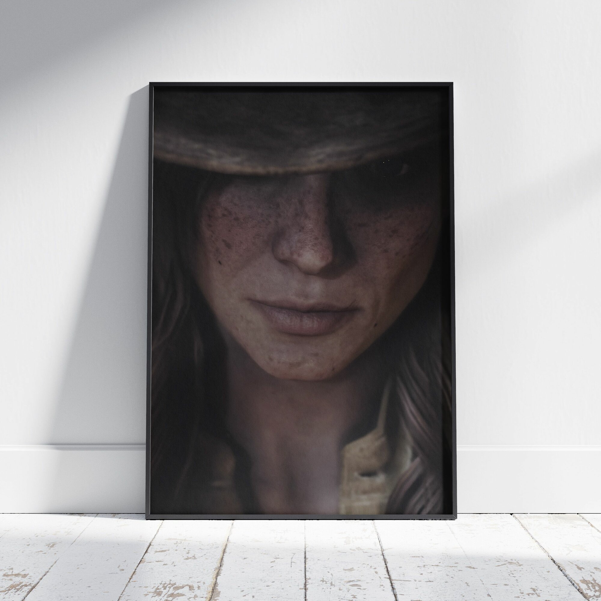 Плакат на стену для интерьера Red Dead Redemption 2 (Сэди Адлер 2) - Постер по игре формата А4 (21x30 см)