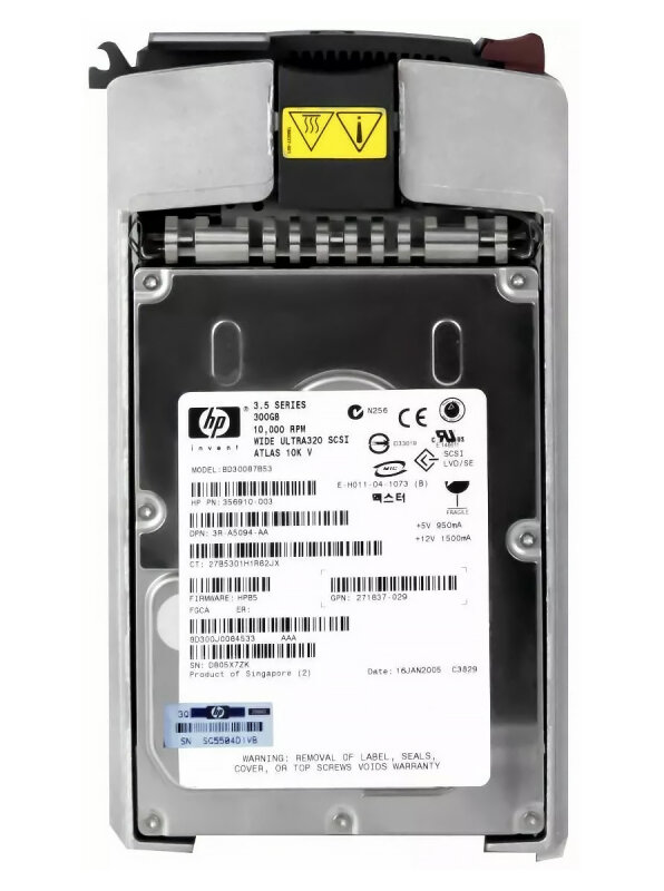 Жесткий диск HP 356910-003 300Gb U320SCSI 3.5" HDD