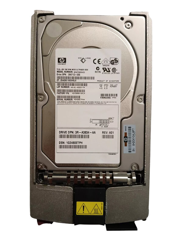 Жесткий диск HP 286712-005 72,8Gb U320SCSI 3.5" HDD