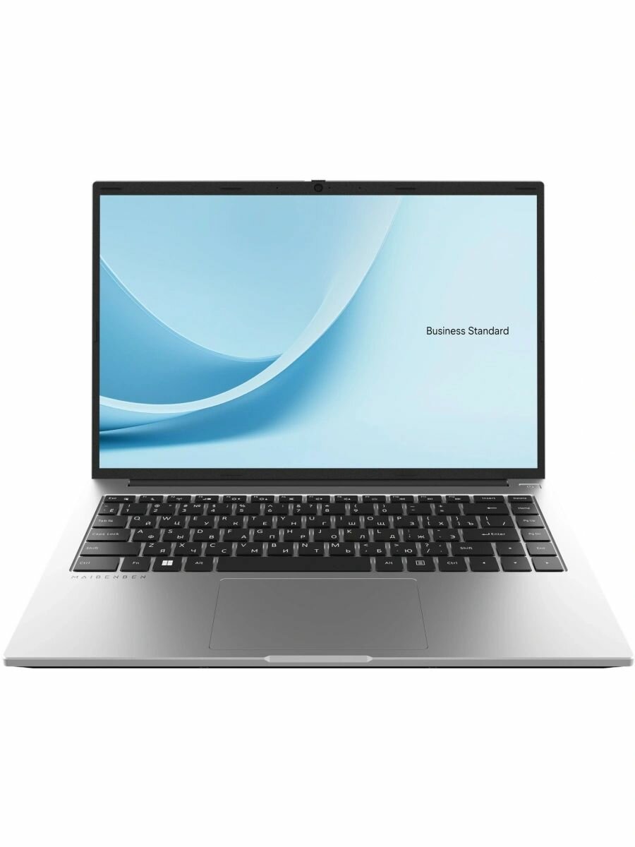 Ноутбук Maibenben B114B-R566UM Ryzen 5 6600H/16Gb/SSD512Gb/660M/14.5"/IPS/3K/W11Pro/silver/5151mAh