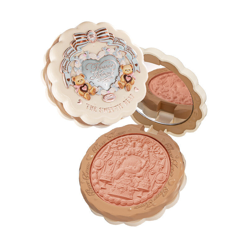 Flower Knows Bonnie Sweetheart Bear Blush Strawberry Shell Cloud Shoulder Liquid Blush