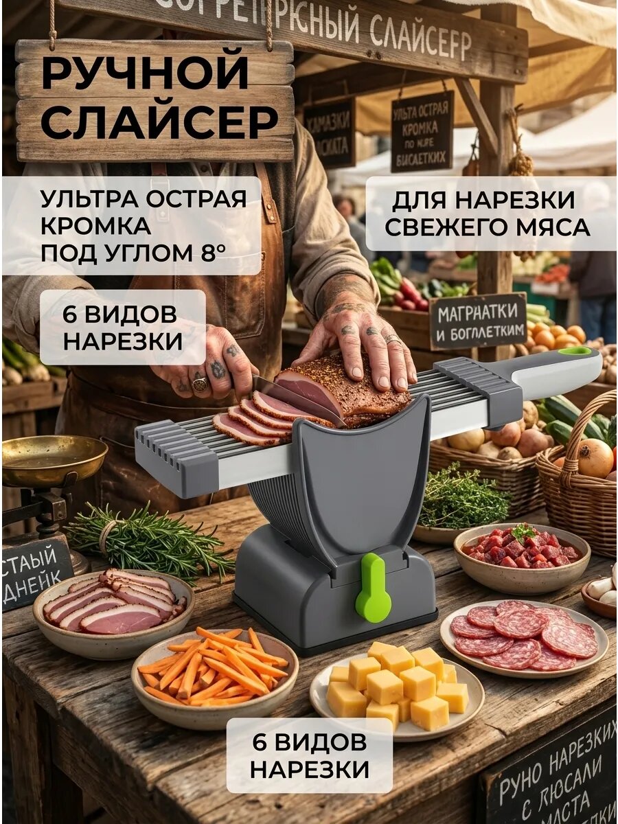 Мясорубка ручная для мяса премиум качество