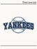 Термонаклейка для одежды и аксессуаров DTF-печать Yankees