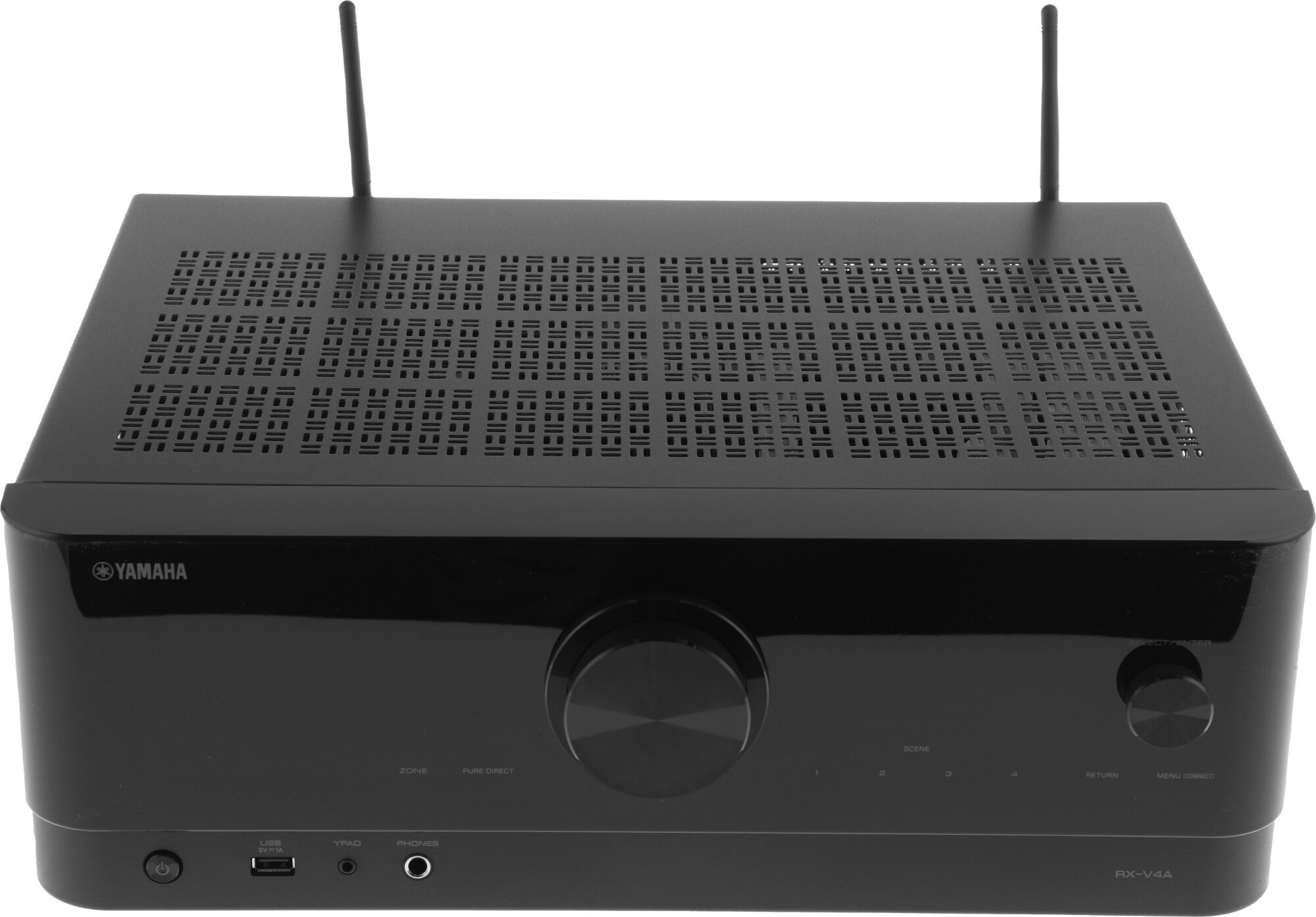 5.2-канальный AV-ресивер Yamaha RX-V4A, 5.2, черный