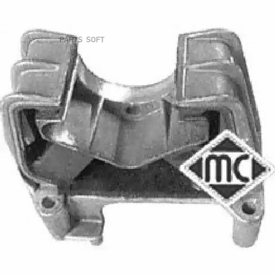 Подушка коробки передач от официального дистрибьютора, METALCAUCHO, артикул 04391