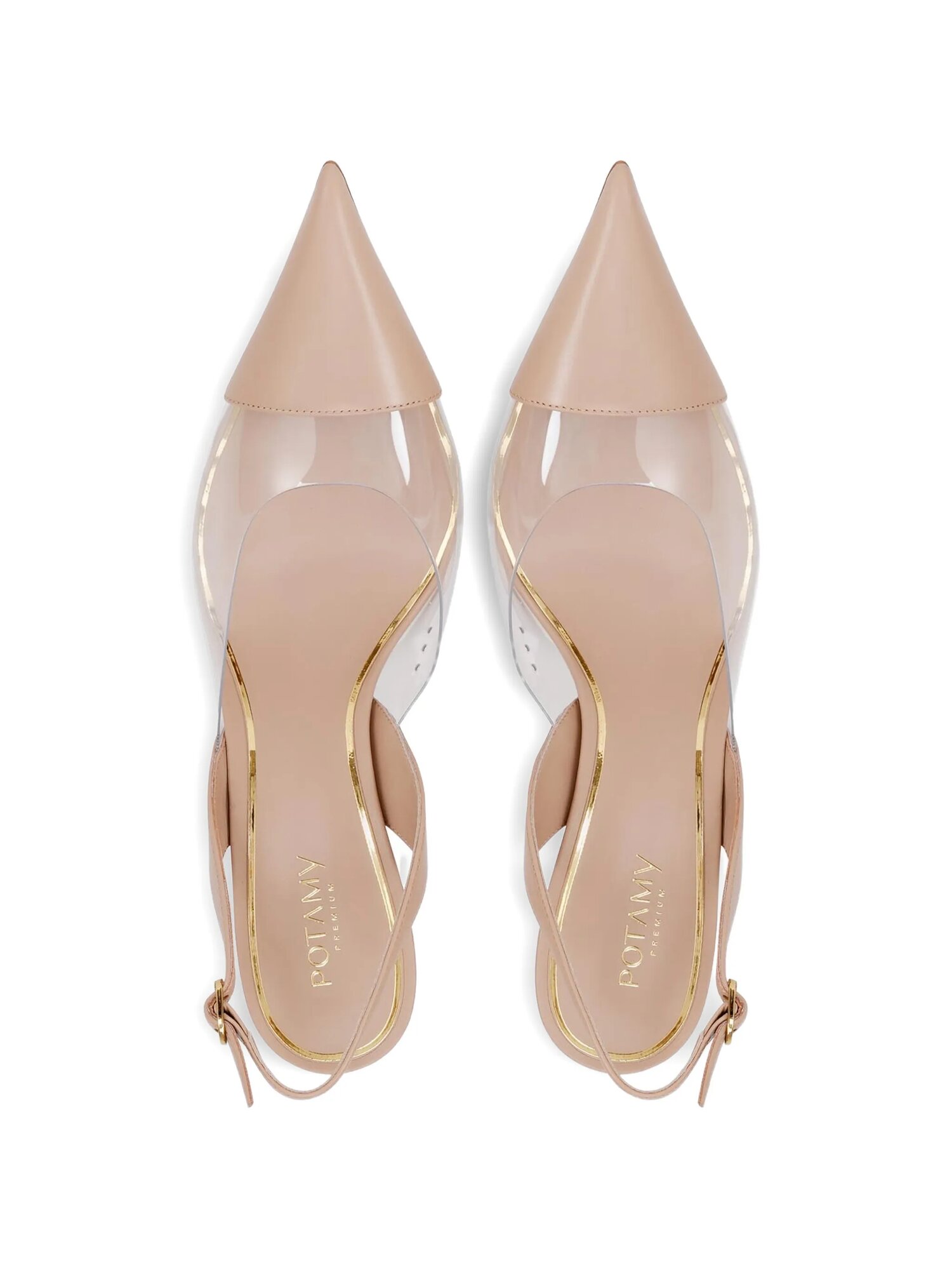 Туфли POTAMY Slingback pumps, размер 35, разноцветный — фото 1