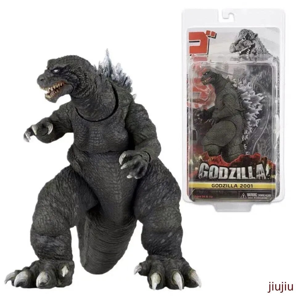 Фигурка Годзилла 2001 (18см) Коллекционная фигурка Godzilla Action Figure с аксессуарами