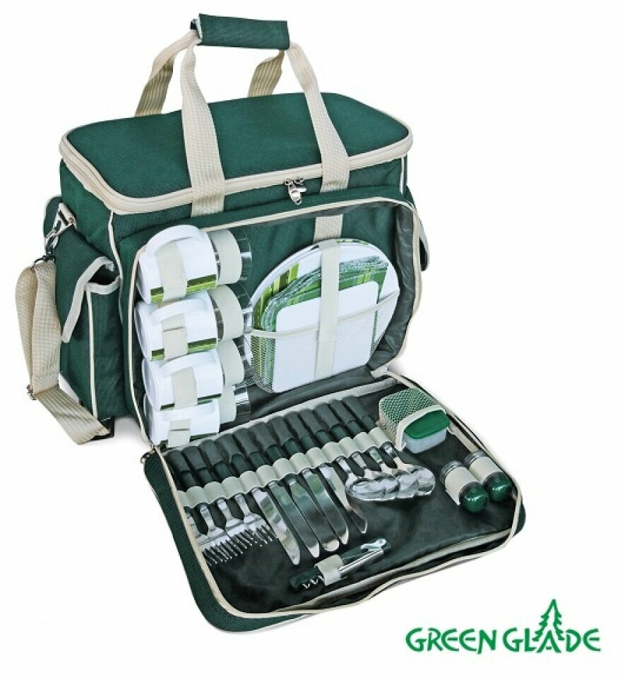 Набор для пикника Green Glade Т3134 24 л / 34 предмета