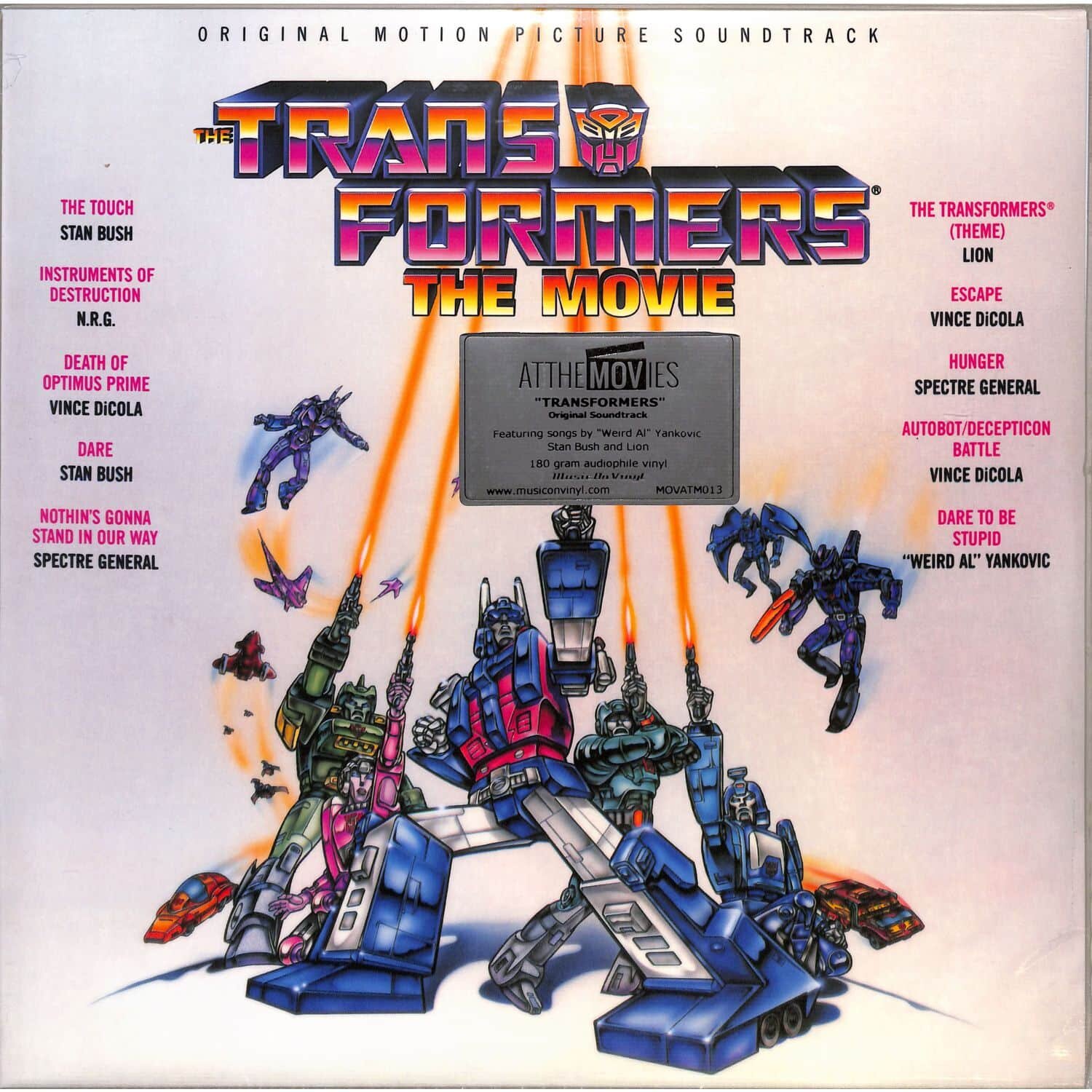 Various. The Transformers: The Movie (Original Motion Picture Soundtrack) (LP/Reissue/Виниловая пластинка)